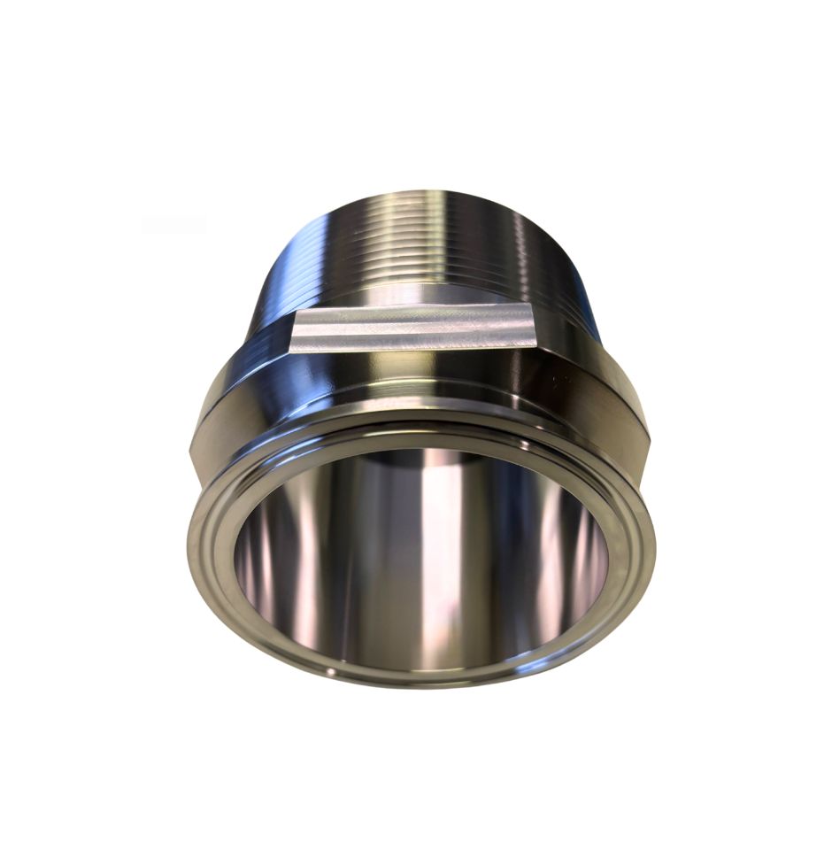 3 inch NPT to 3 inch Sanitary Clamp Style — Industrial-Pump-Parts