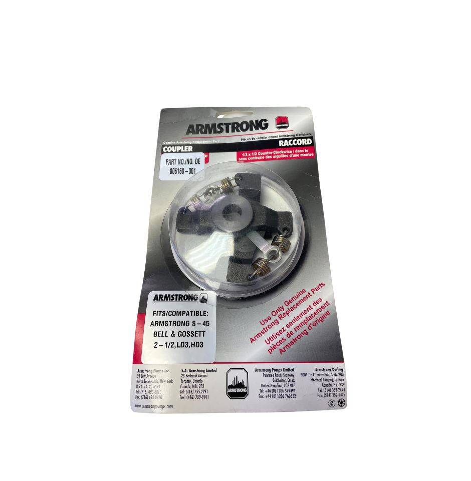 ARMSTRONG Coupler part# 806168-001 | Hamilton , Canada — Industrial ...